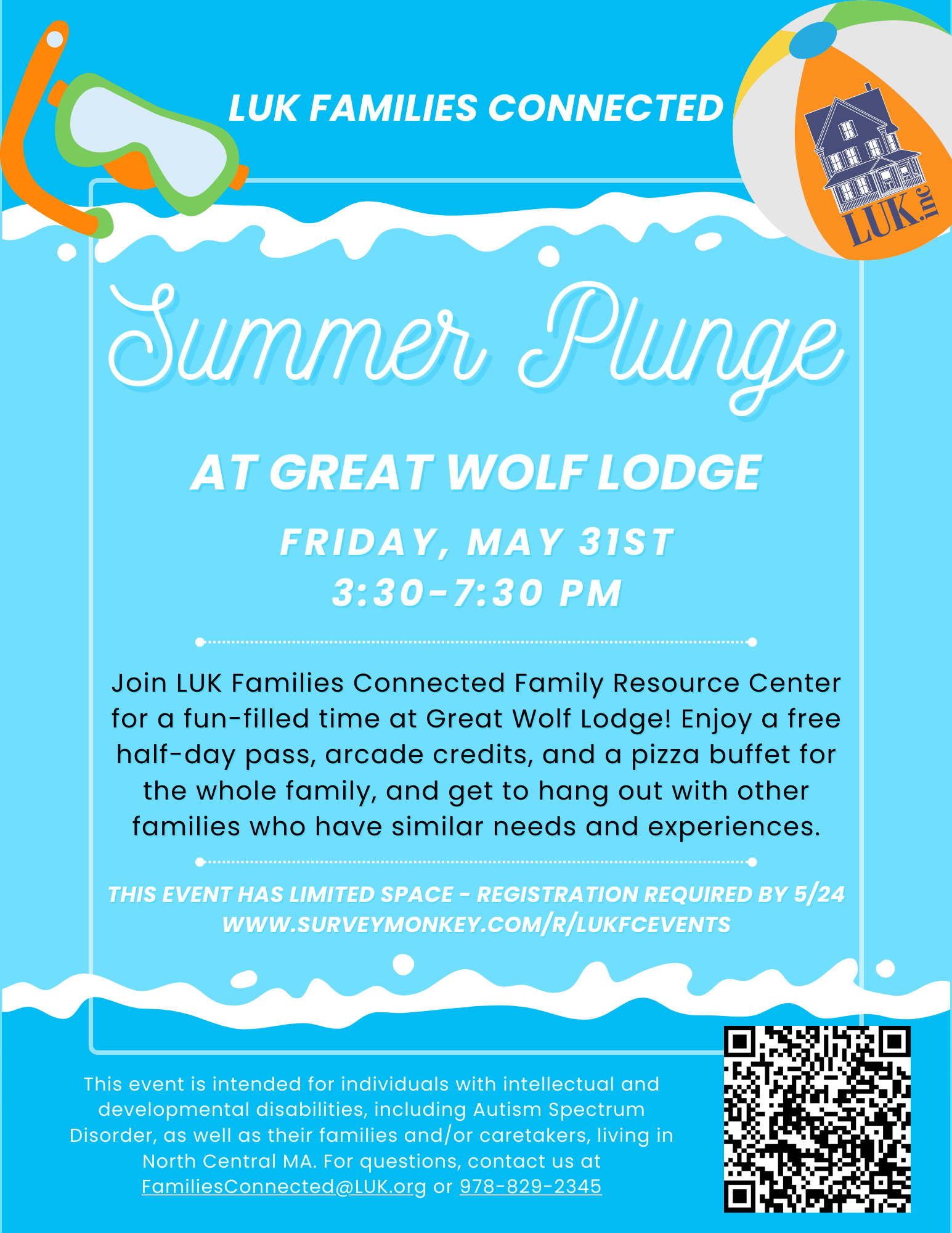 Summer Plunge with Families Connected - Day Two - LUK